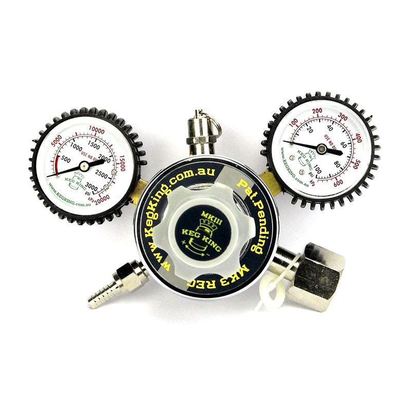 MKIII Multi Gas Regulator CO2 (0-50psi) - Strømmen Hjemmebrygg AS